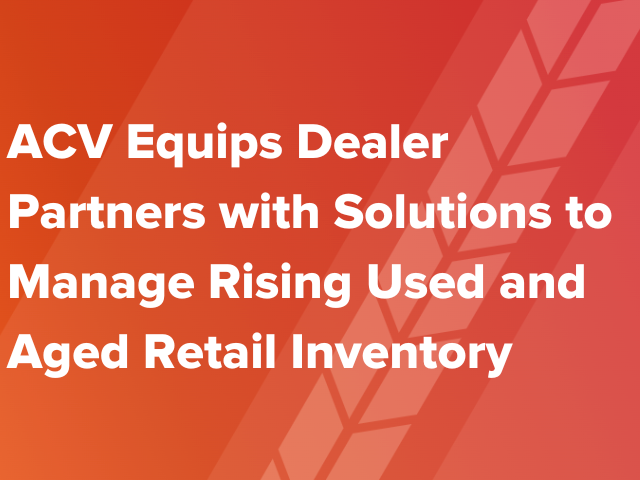 Press | ACV Auctions